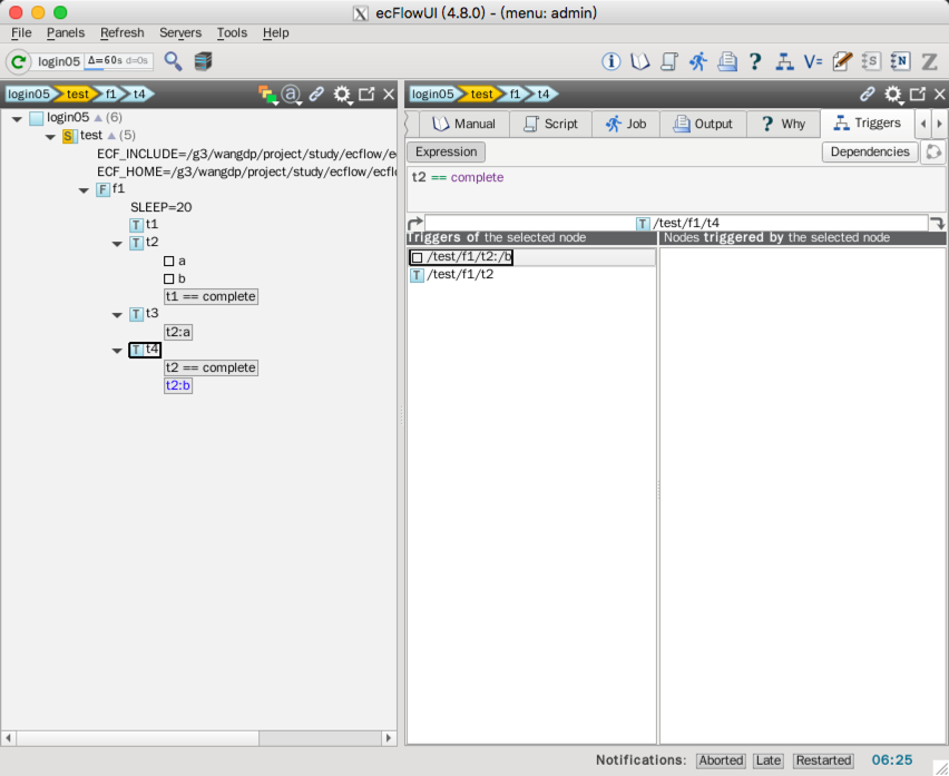 添加complete · ecflow-tutorial-cn